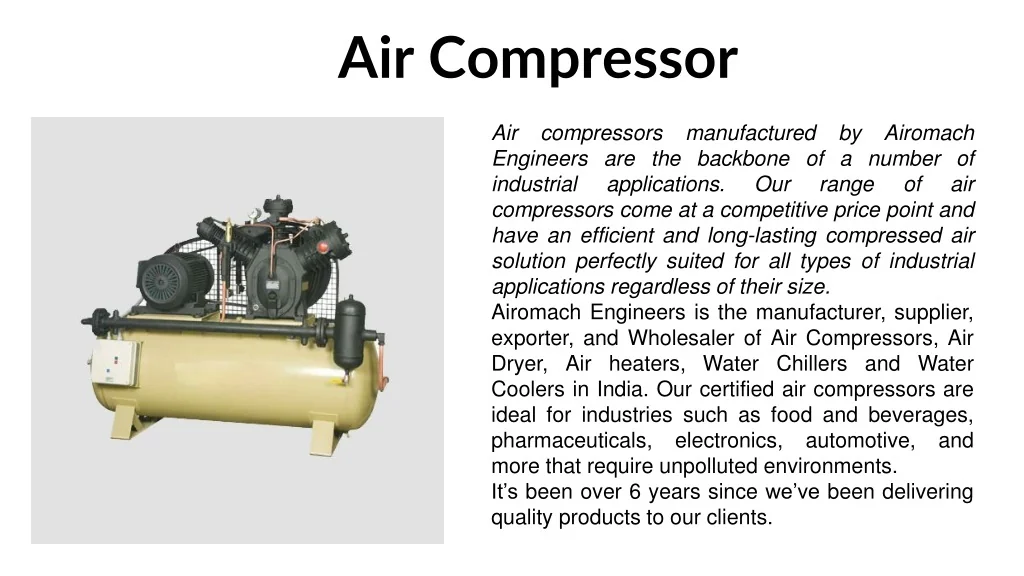PPT - Manufacturer of Air Dryer in Delhi PowerPoint Presentation, free ...