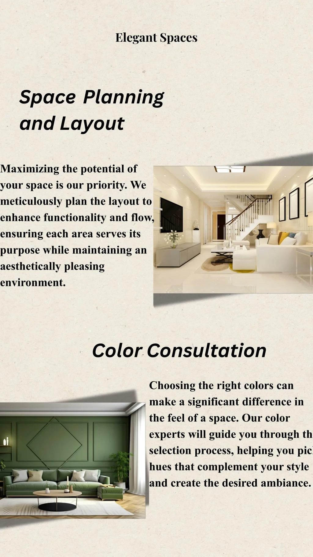 PPT - elegant spaces interior design PowerPoint Presentation, free ...