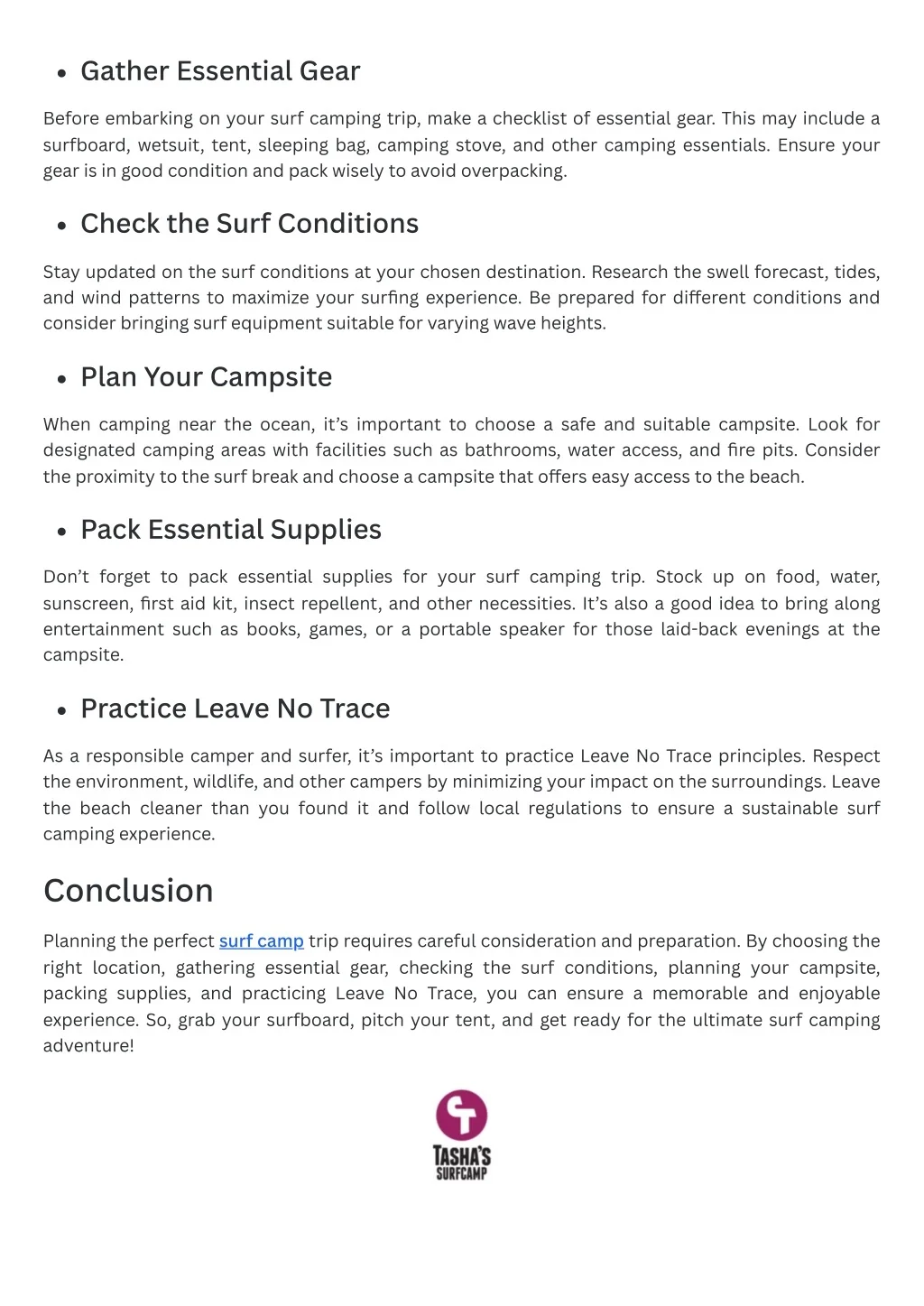 PPT - How to Plan the Perfect Surf Camping Trip PowerPoint Presentation ...