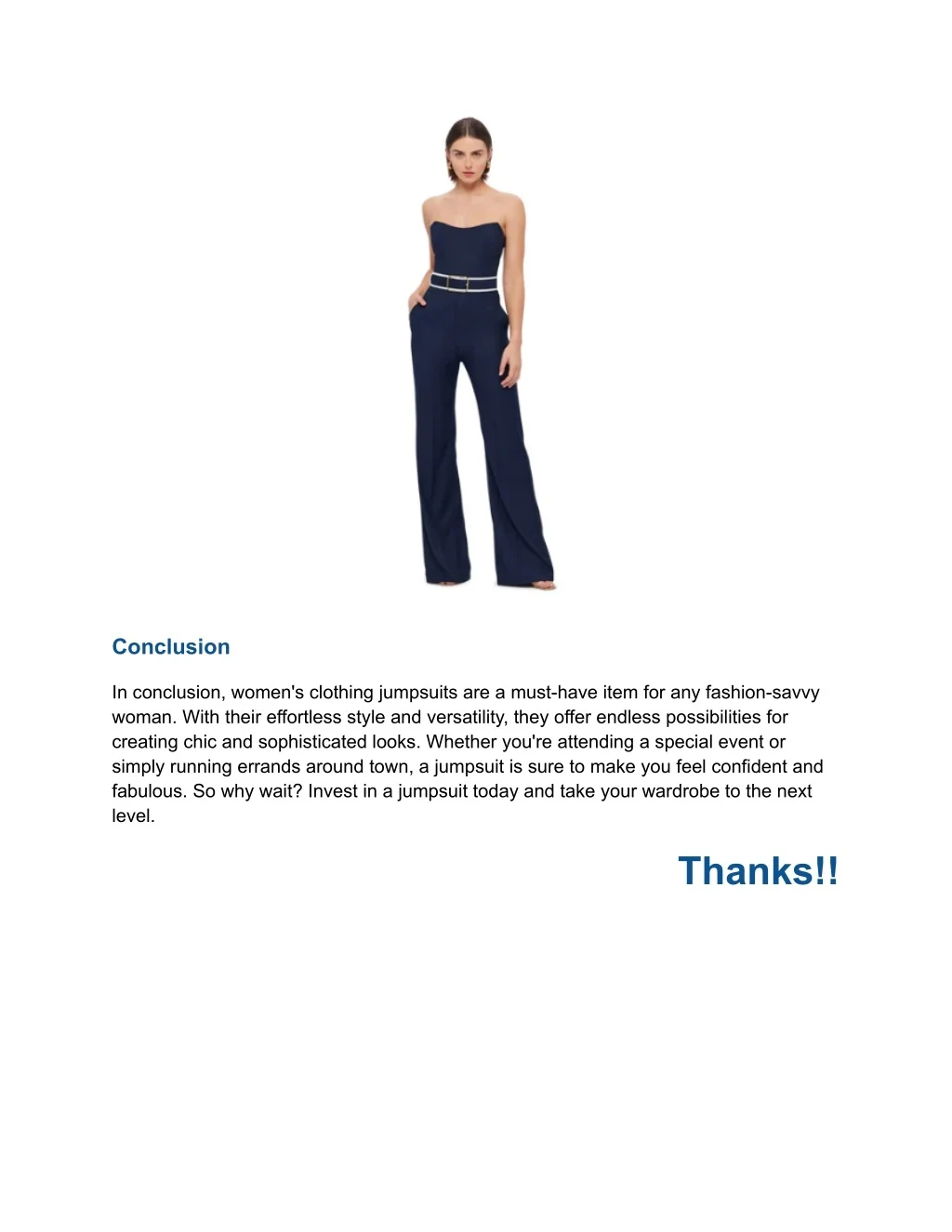 PPT - Effortless Style: How to Wear Jumpsuits like a Fashion Pro ...