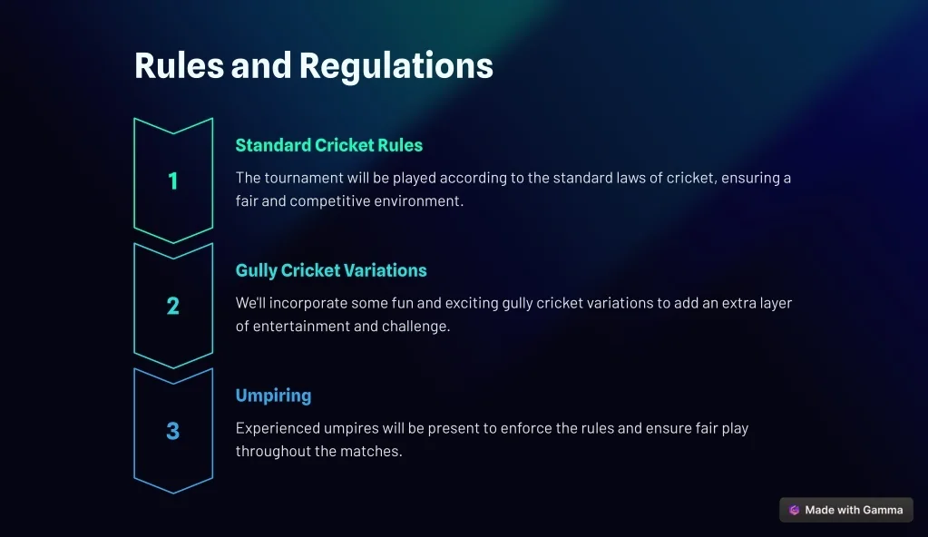 PPT - Cricket Registration -T20 Gully Cricket PowerPoint Presentation ...