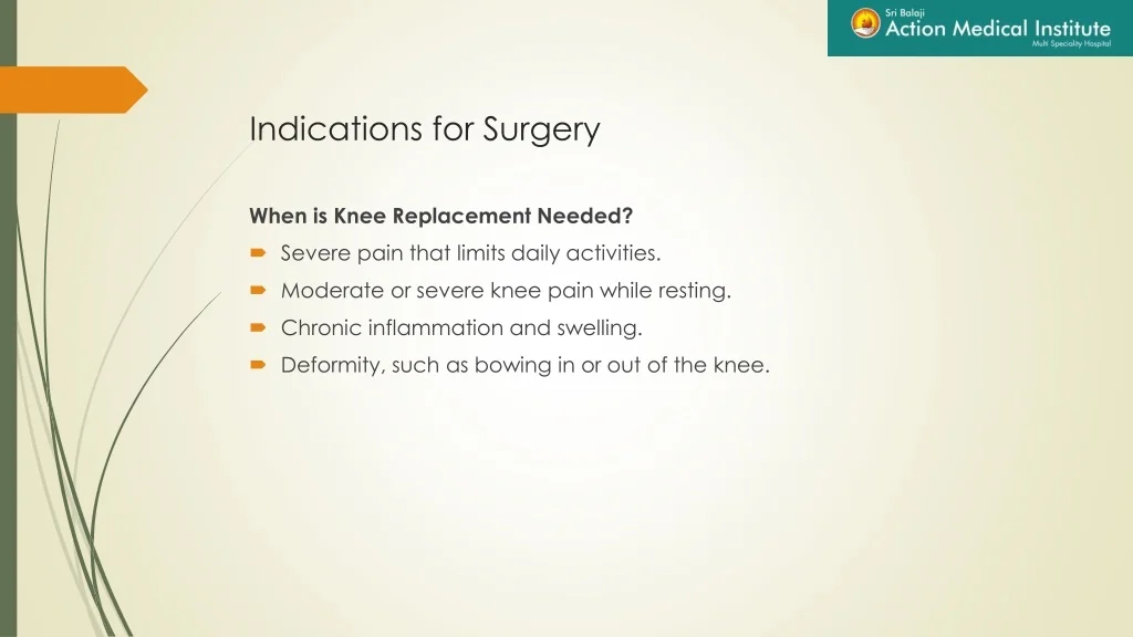 PPT - Knee Replacement Surgery Hospital in delhi PowerPoint ...
