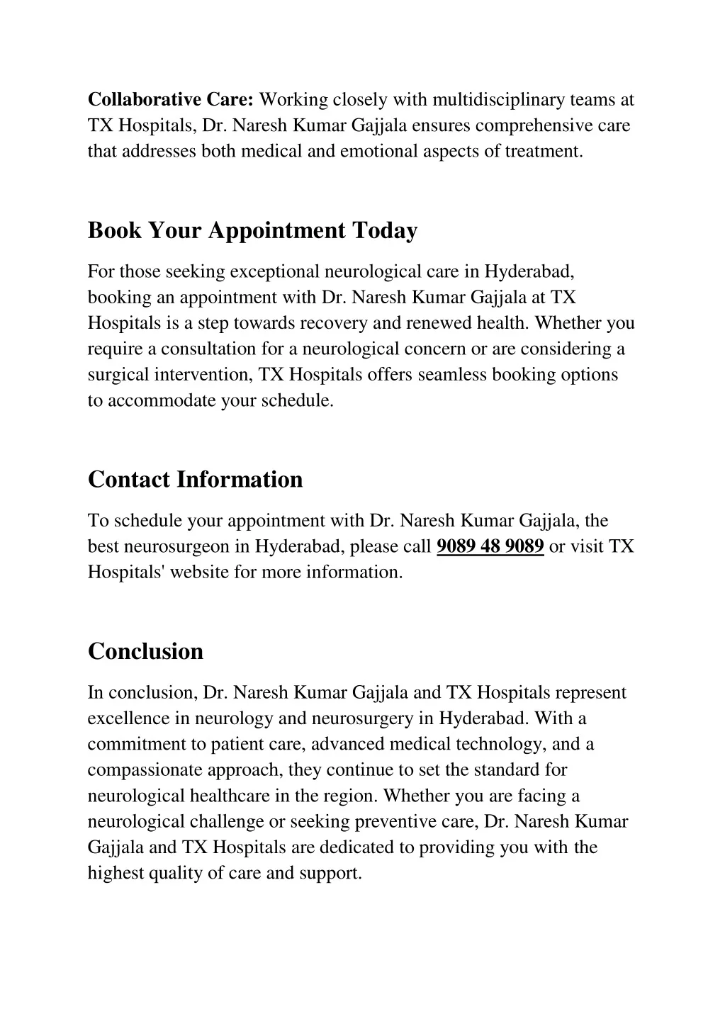 PPT - BEST NEURO SURGEON IN HYDERABAD PowerPoint Presentation, free ...