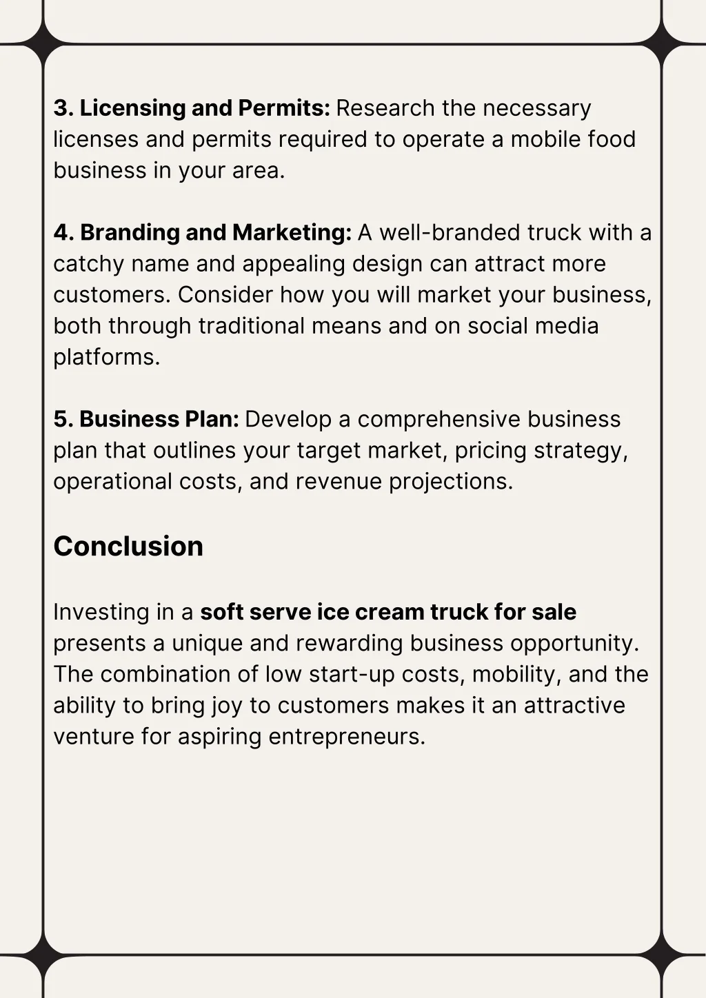 PPT - Soft Serve Ice Cream Truck for Sale A Sweet Business Opportunity ...