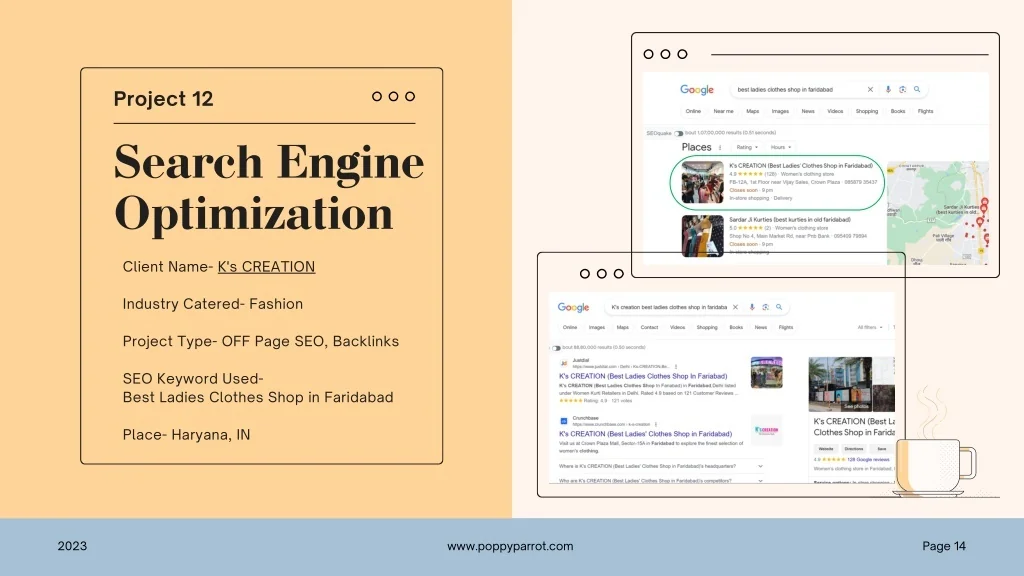 PPT - POPPY PARROT PORTFOLIO & BROCHURE (1) PowerPoint Presentation ...