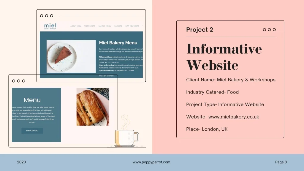 PPT - POPPY PARROT PORTFOLIO & BROCHURE (1) PowerPoint Presentation ...