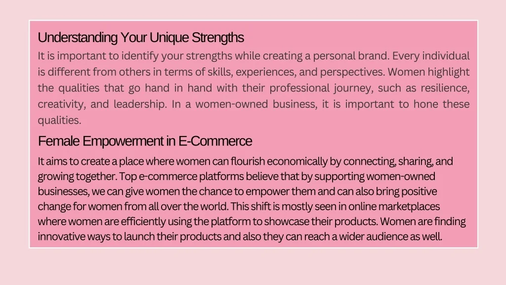 PPT - Crafting Your Personal Brand: Leveraging Strengths to Stand Out ...