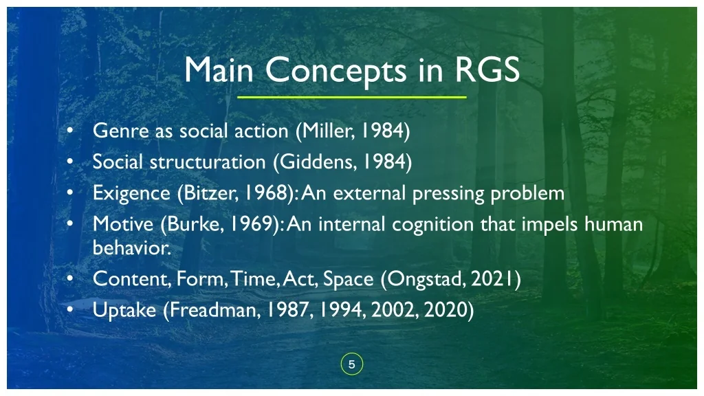 PPT - Rhetorical Genre Studies for a Sustainable Future PowerPoint ...