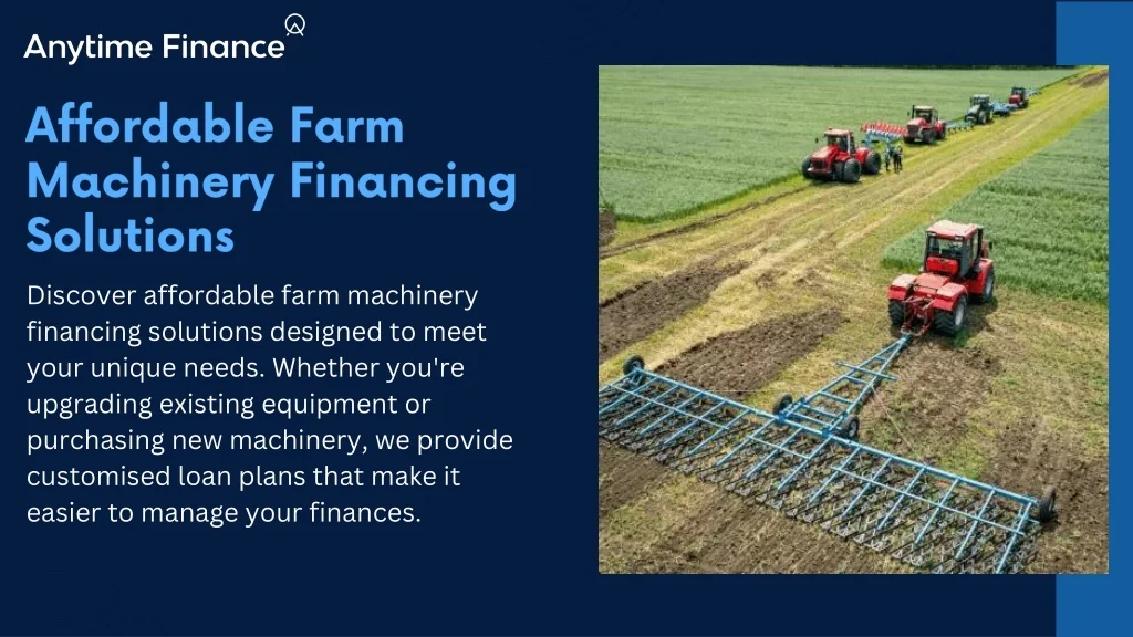 PPT - Farm Machinery Finance Australia PowerPoint Presentation, free ...