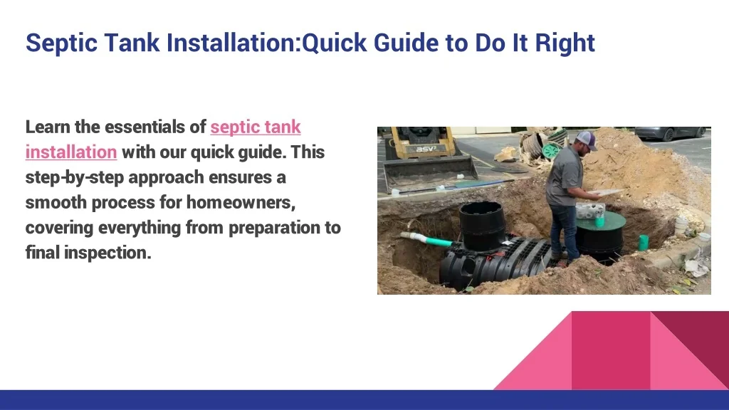 PPT - Reliable Septic Tank Pumping in Tampa FL PowerPoint Presentation ...