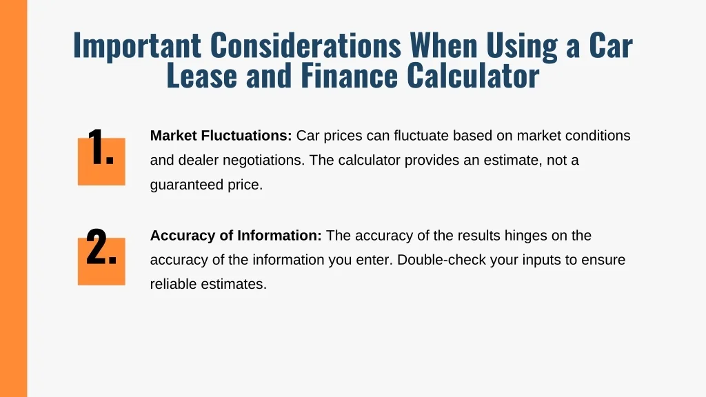 PPT - SGJ Benefits of Using the Car Lease and Finance Calculator ...