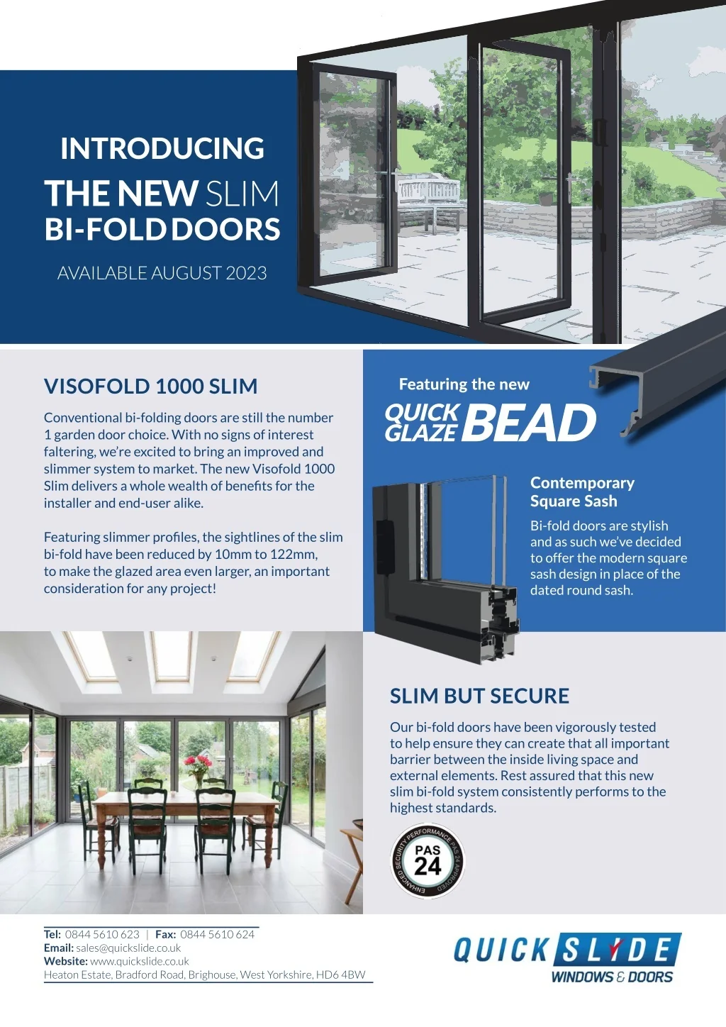 PPT - Explore Slim and Stylish Aluminium Bifold Doors by Quickslide ...