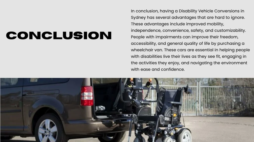PPT - Benefits of Disability Vehicle Conversions for Enhanced Mobility ...