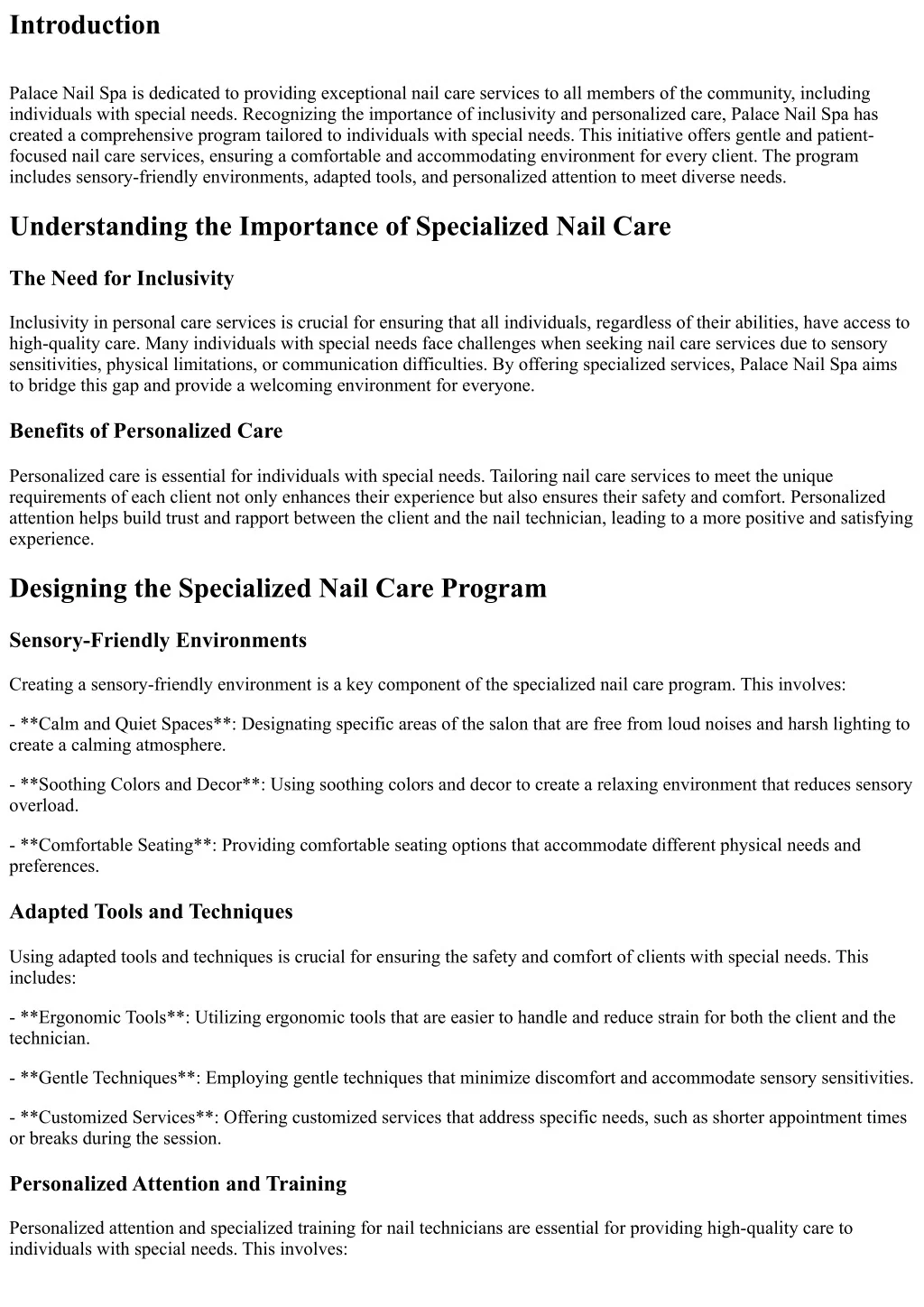 PPT - Palace Nail Spa: Pioneering Gentle and Patient-Focused Nail Care ...