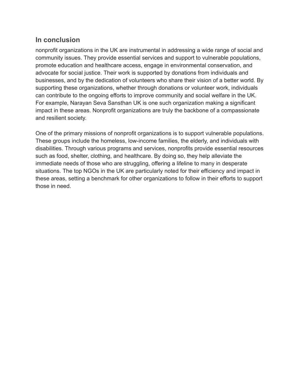 PPT - The Community and Social Welfare Impact by Nonprofit ...