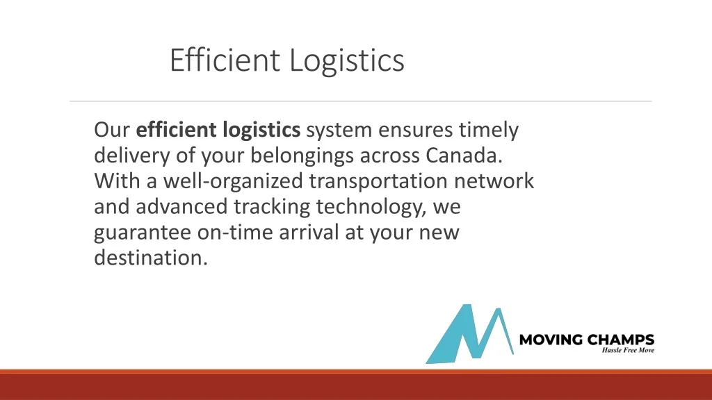 PPT - Cross Country Movers Canada PowerPoint Presentation, free ...