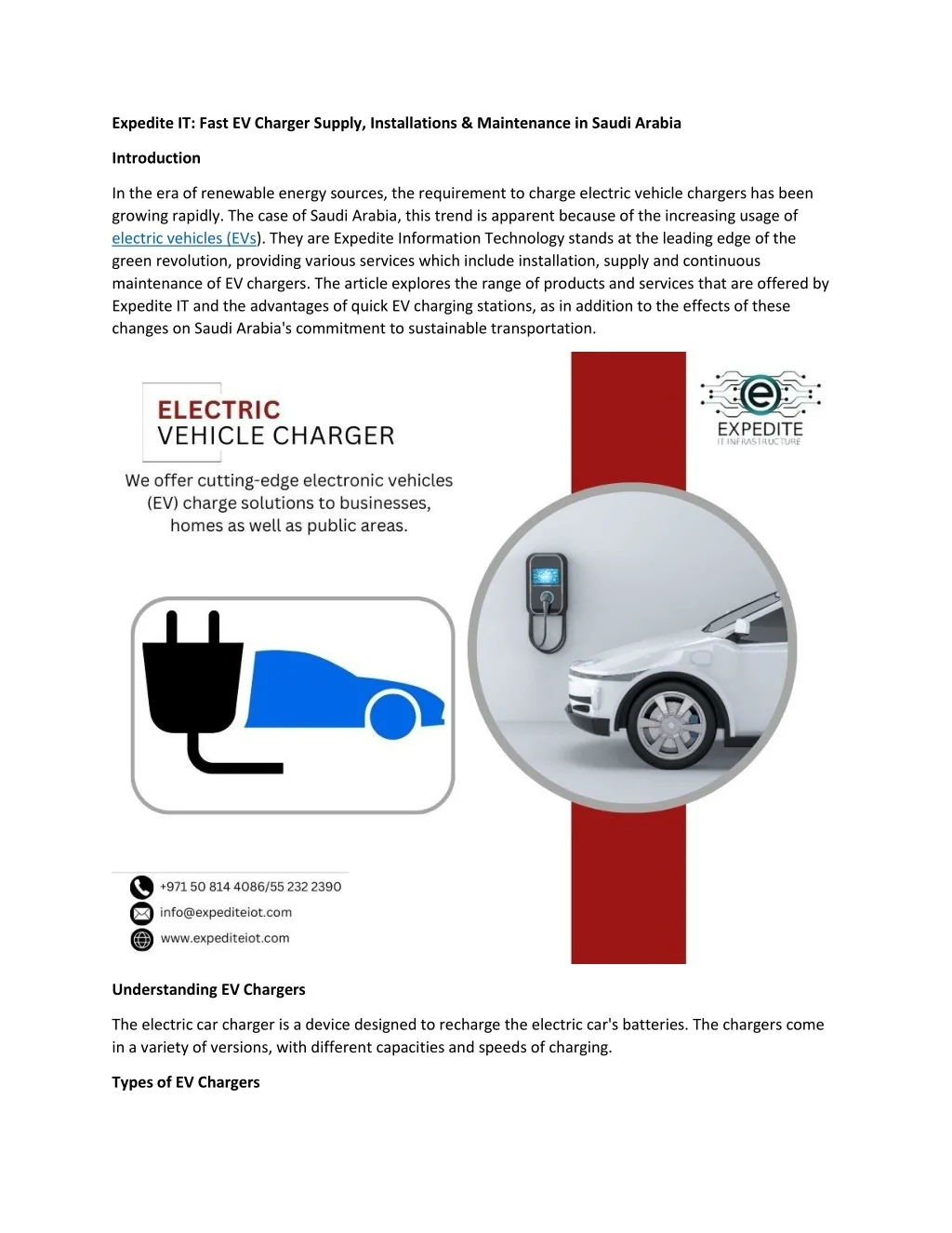 PPT - Fast EV Charger Supply, Installations & Maintenance in Saudi ...