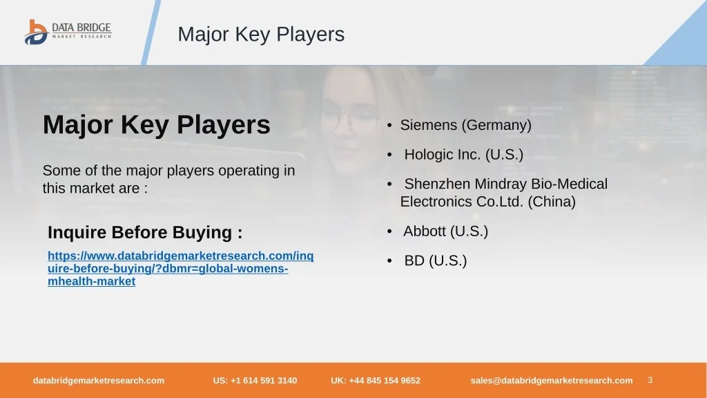 PPT - Global Women's mHealth Market PowerPoint Presentation, free ...
