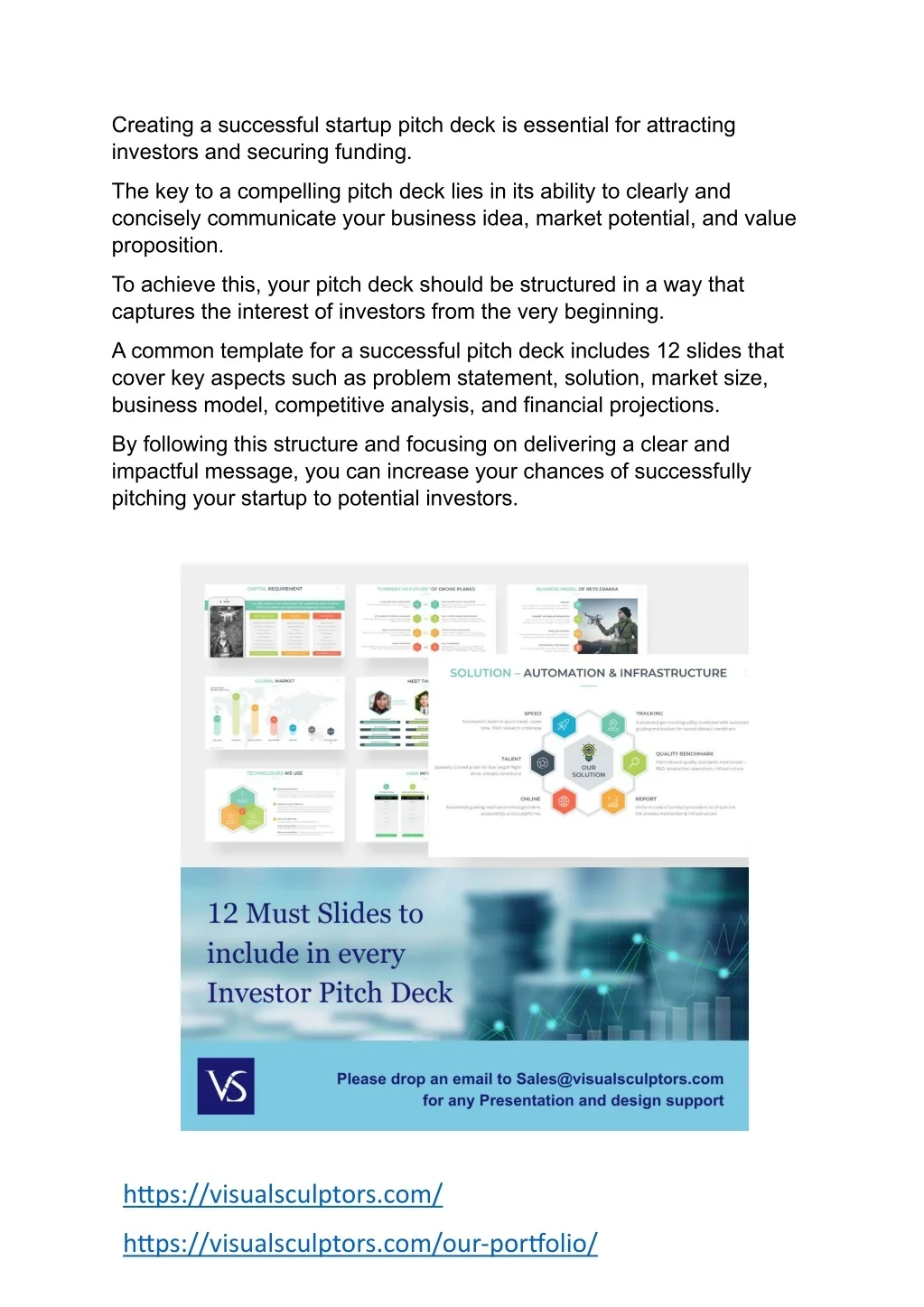 PPT - The Ultimate Guide to Investor Pitch Decks: 12 Crucial Slides for ...