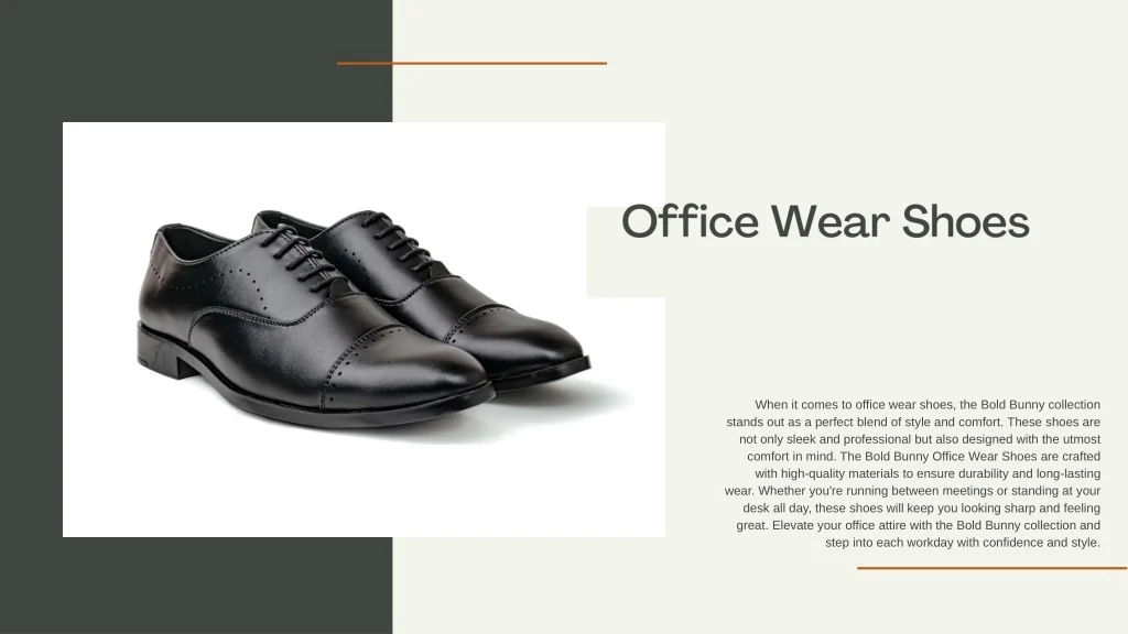 PPT - Office Wear Shoes: Stylish Comfort for the Workplace PowerPoint ...