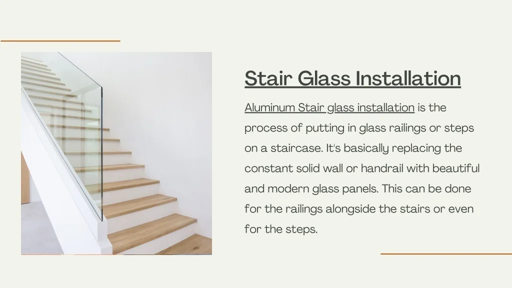 PPT - Aluminum Stair Glass Installation in Dubai PowerPoint ...