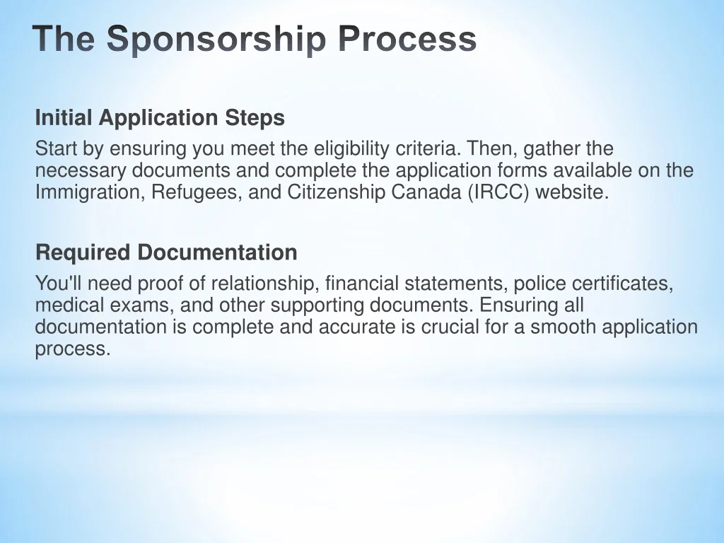 PPT - Miles Apart, Hearts Together: Sponsorship For Families In Canada ...