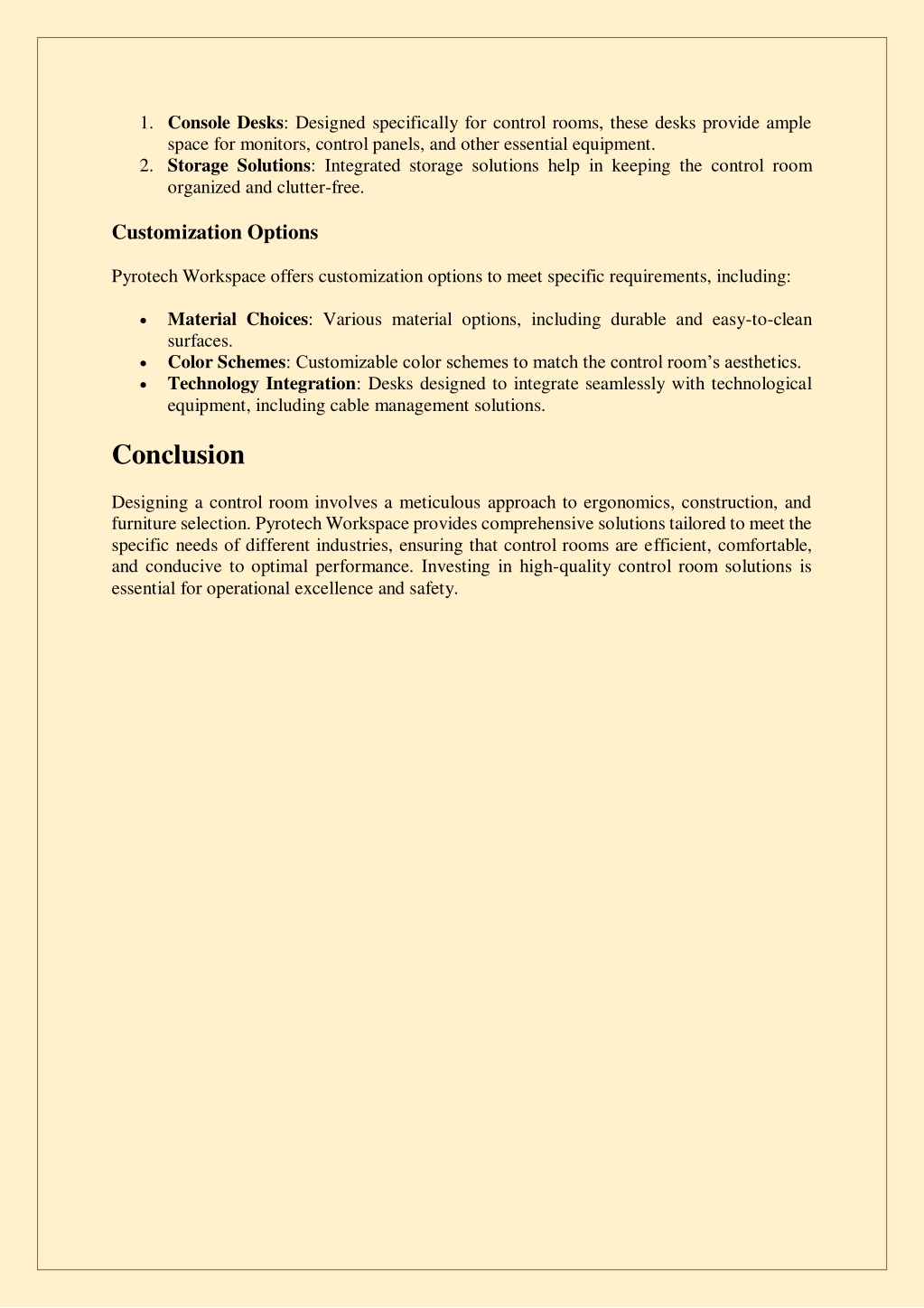 PPT - Comprehensive Control Room Solutions Ergonomics, Construction ... PPT - Comprehensive Control Room Solutions Ergonomics, Construction ...