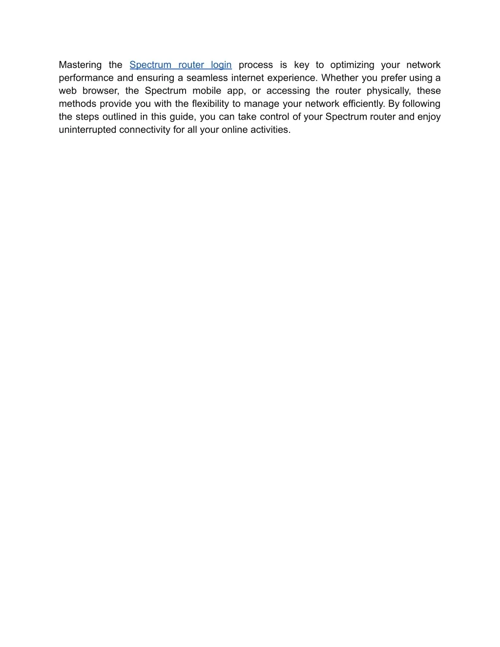 PPT - Mastering Spectrum Router Login: 3 Methods for Seamless Connectivity PowerPoint ...