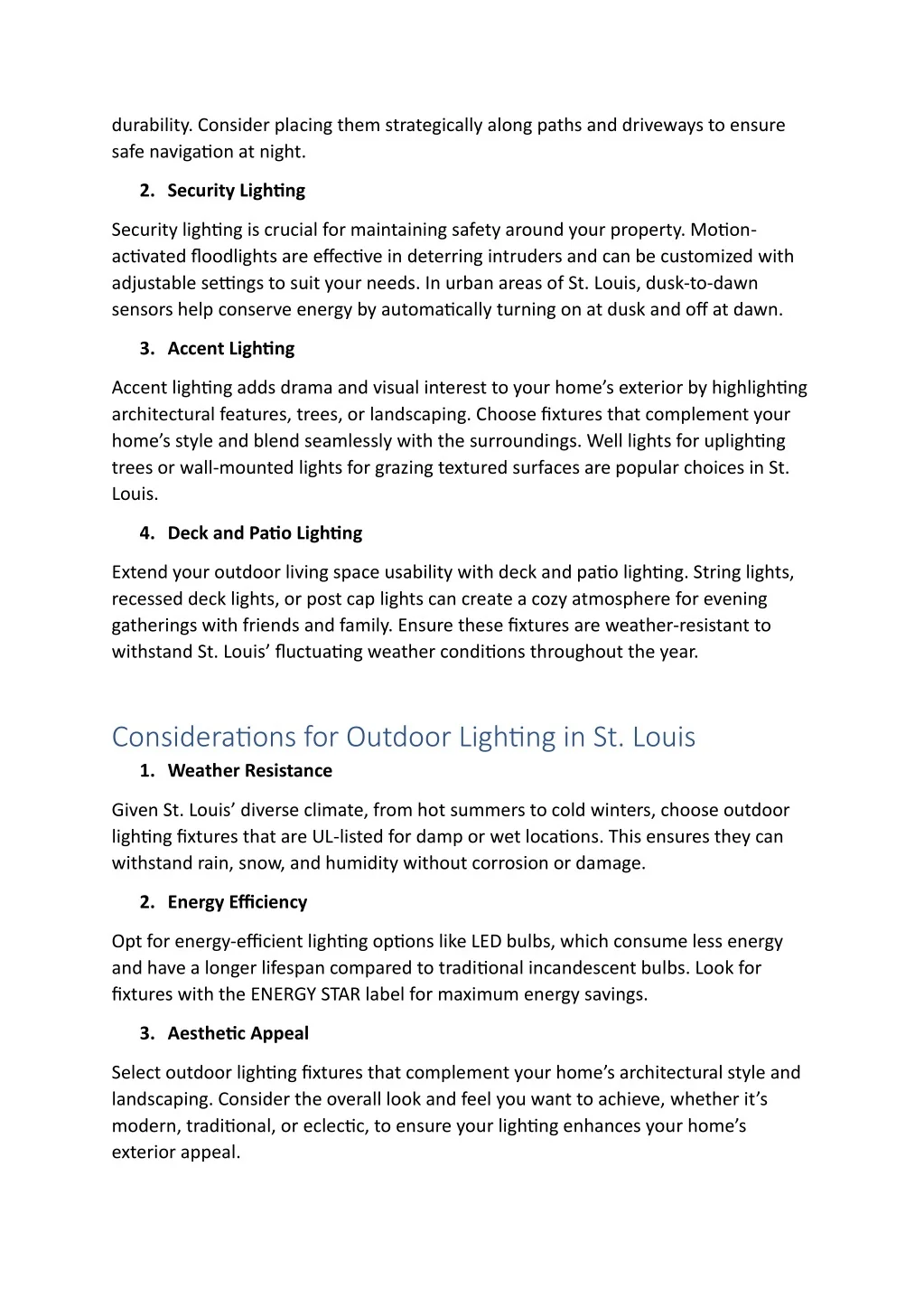 PPT - How to Choose the Right Exterior Lighting PowerPoint Presentation ...