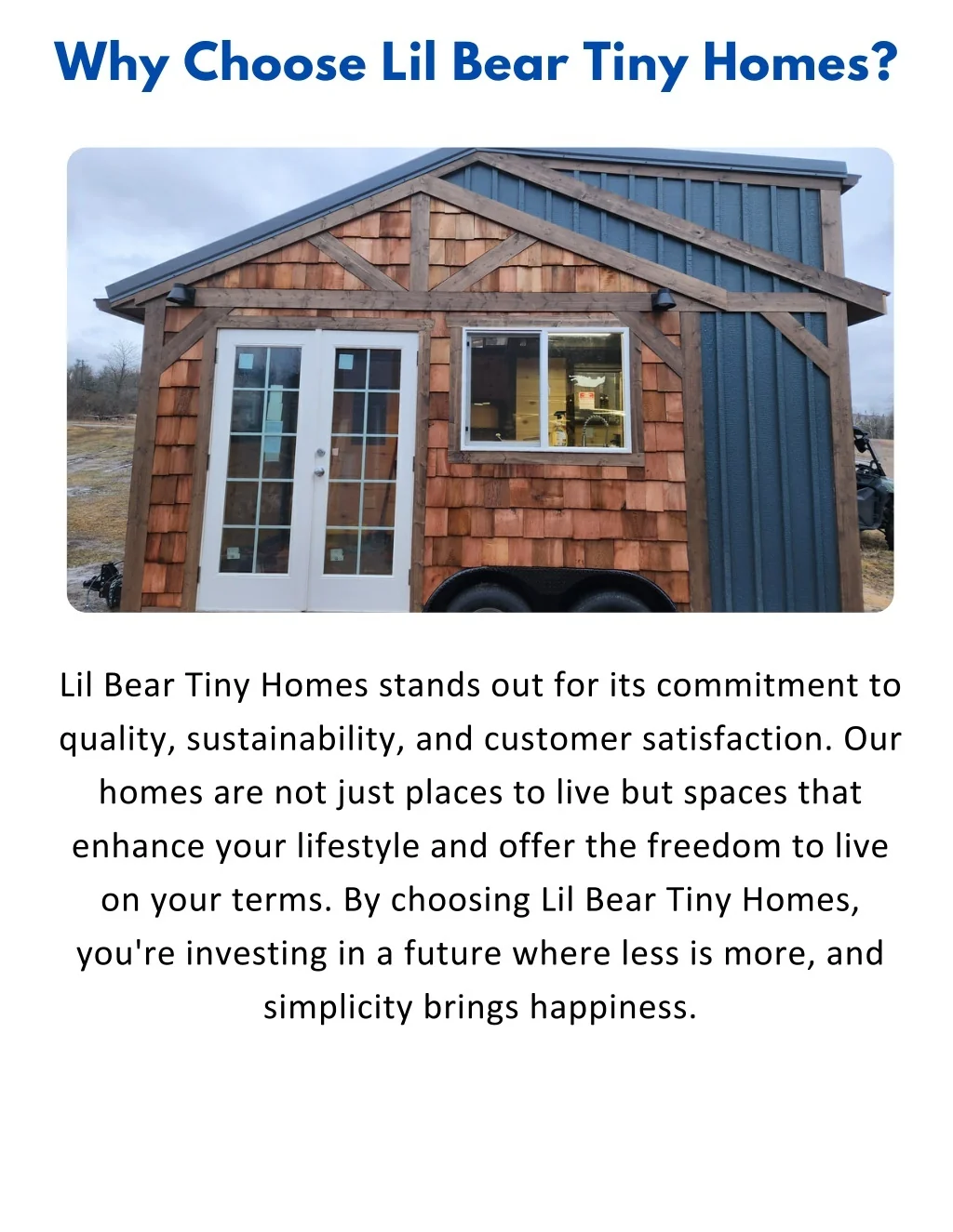 PPT - Discover the Charm of Tiny Homes For Sale in Michigan with Lil ...