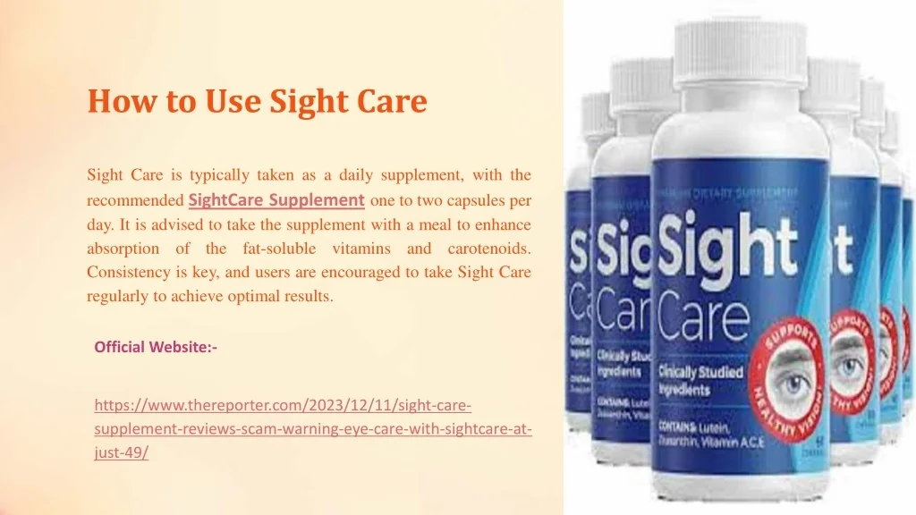 PPT - Sight Care Reviews (Real User EXPERIENCE) PowerPoint Presentation ...