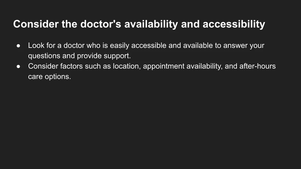 PPT - Factors to Consider When Choosing a Leading Sexology Doctor ...