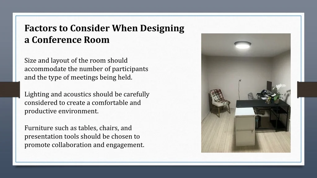 PPT - Why Conference Rooms are Crucial for Successful Meetings ...