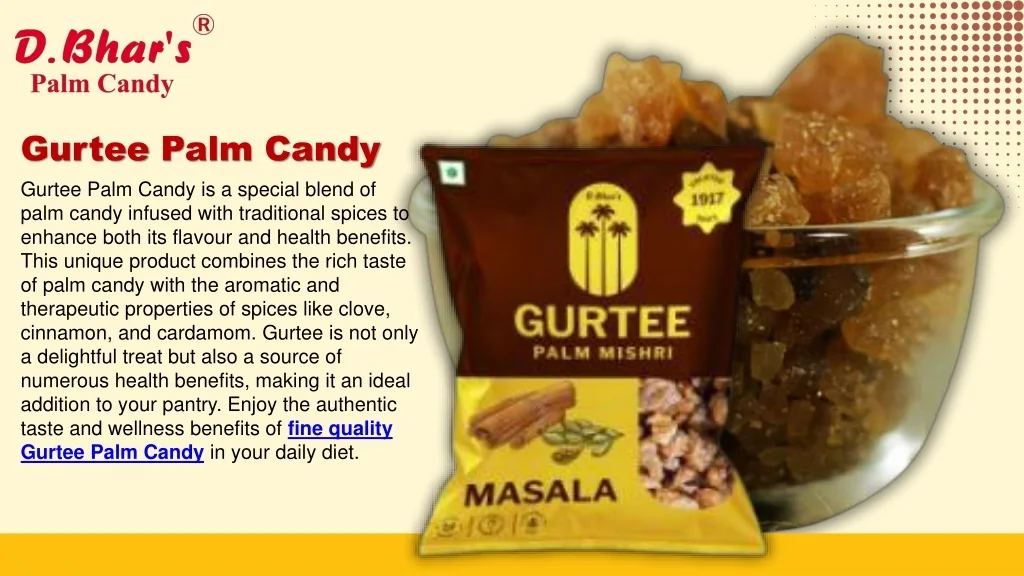 PPT - D. Bhar’s Palm Candy- Nature’s Sweet Delight PowerPoint ...
