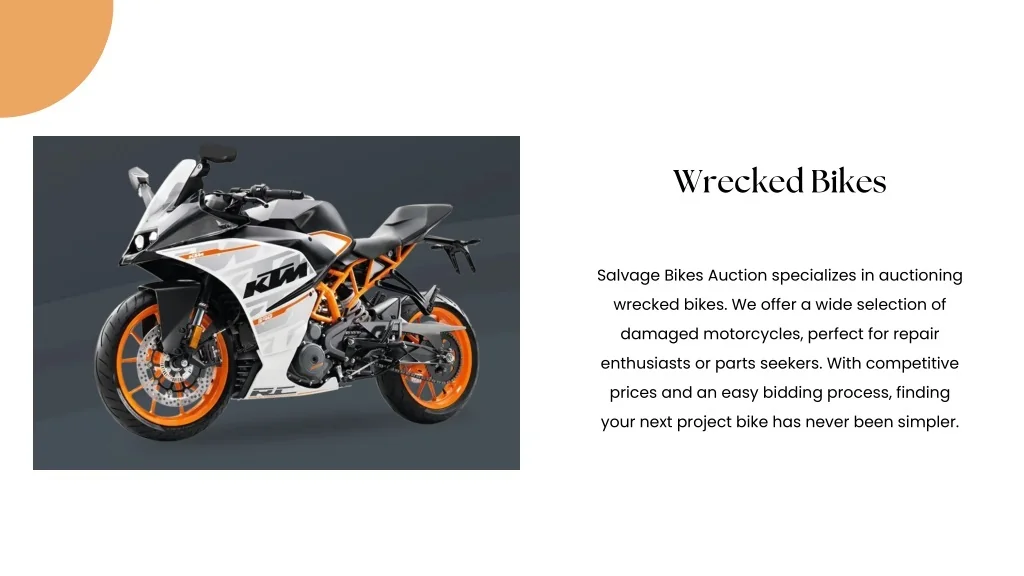 PPT - Motorcycle Salvage Auctions - Salvage Bikes Auction PowerPoint ...