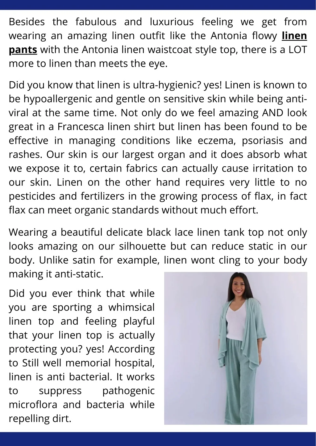 PPT - Benefits of Wearing Linen PowerPoint Presentation, free download ...