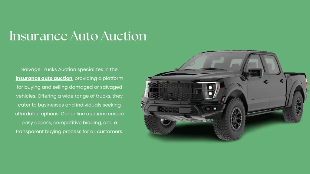 PPT - Insurance Auto Auction - Salvage Trucks Auction PowerPoint ...