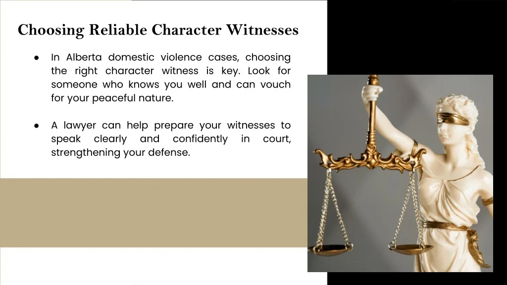 PPT - June Slides - Role Of Character Witnesses In Domestic Violence ...