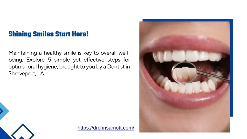 PPT - 5 Steps to a Sparkling Smile Your Guide to Healthy Oral Care ...