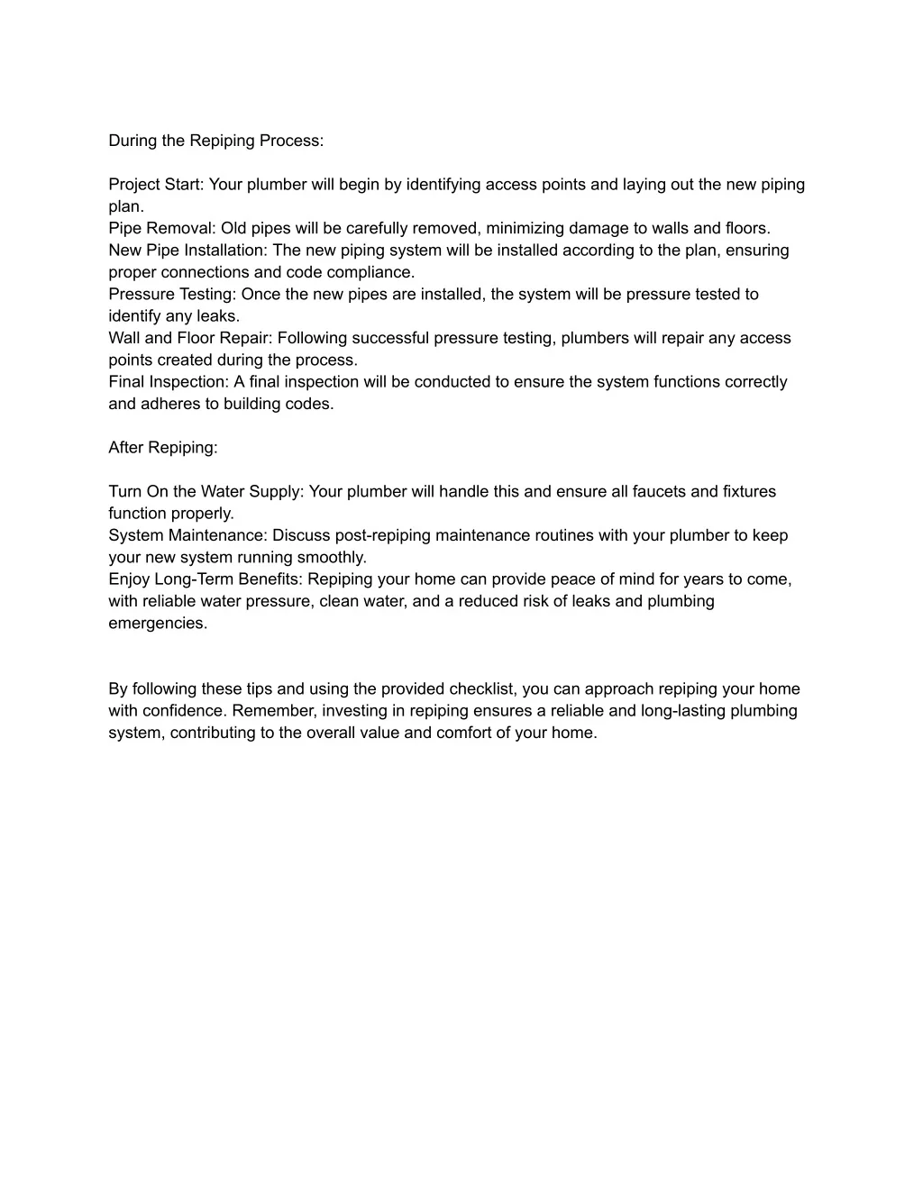 PPT - Repiping Your Home A Guide for Homeowners PowerPoint Presentation ...