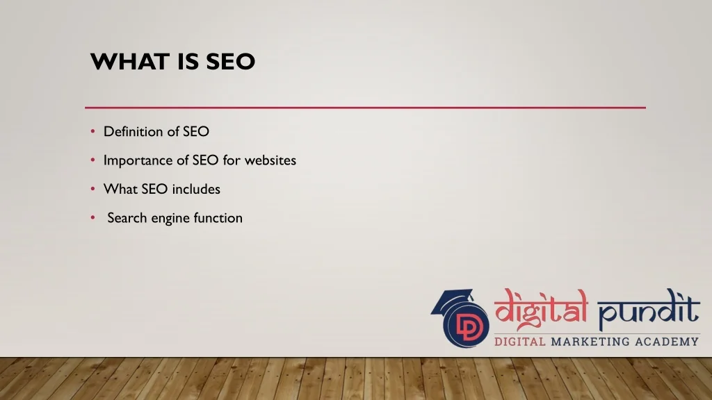 PPT - Introduction to SEO - Search engine optimization PowerPoint ...