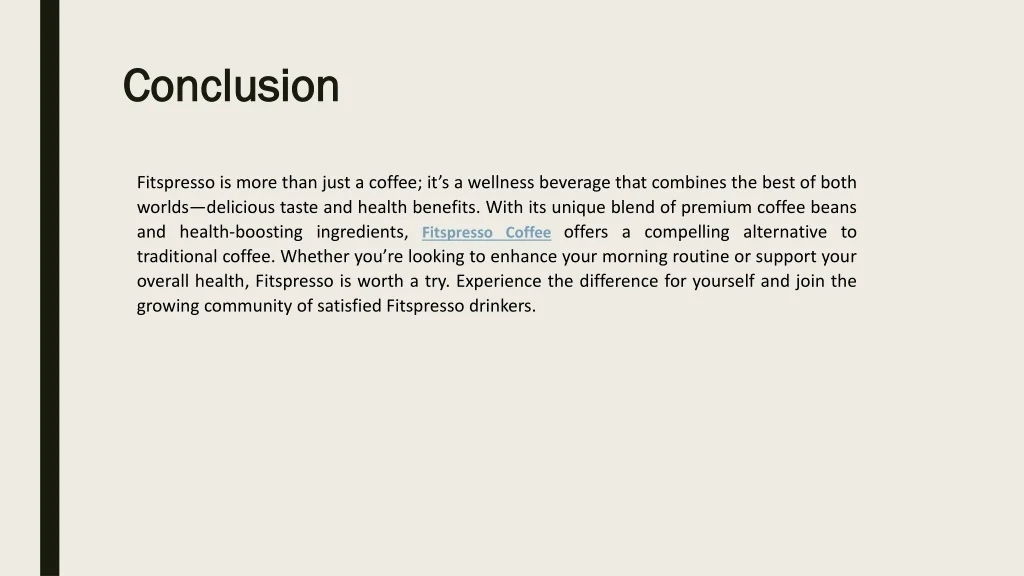 PPT - Fitspresso Coffee Loophole Review PowerPoint Presentation, free ...