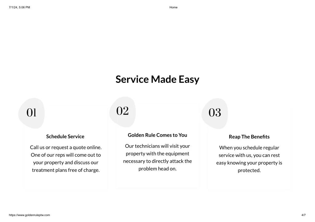 PPT - Golden Rule Pest, Termite, & Weed - Pest Control Solutions ...