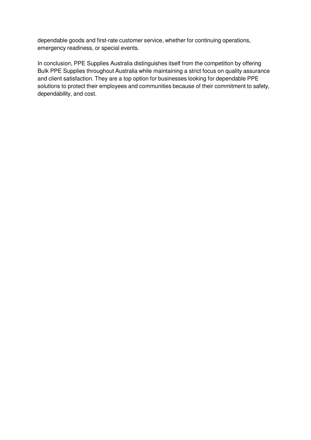 PPT - Bulk PPE Supplies in Australia - PPE Supplies Australia ...