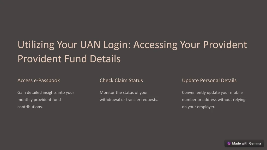 PPT - Unlock-the-Power-of-UAN-Empowering-Employees-with-Provident-Fund ...