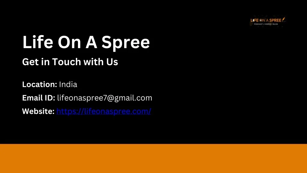 PPT - Life On A Spree , Best lifestyle podcasts in Dubai PowerPoint ...