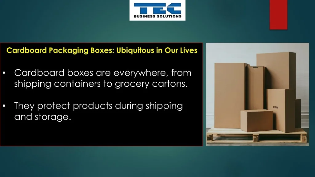 PPT - Corrugated Cardboard Boxes Manufacturer in Mississauga, Canada PowerPoint Presentation ...