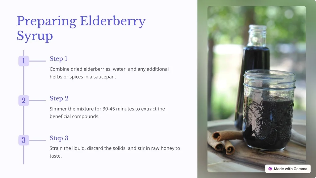 PPT - Homemade Elderberry Syrup Dosage | Mollie Mason PowerPoint Presentation - ID:13366871