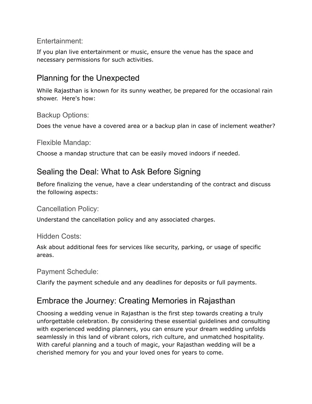 PPT - Some Necessary Guidelines Before You Choose The Best Wedding ...