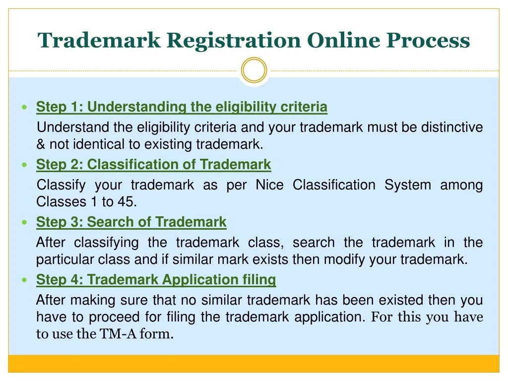 PPT - Trademark Registration Online in India! PowerPoint Presentation ...